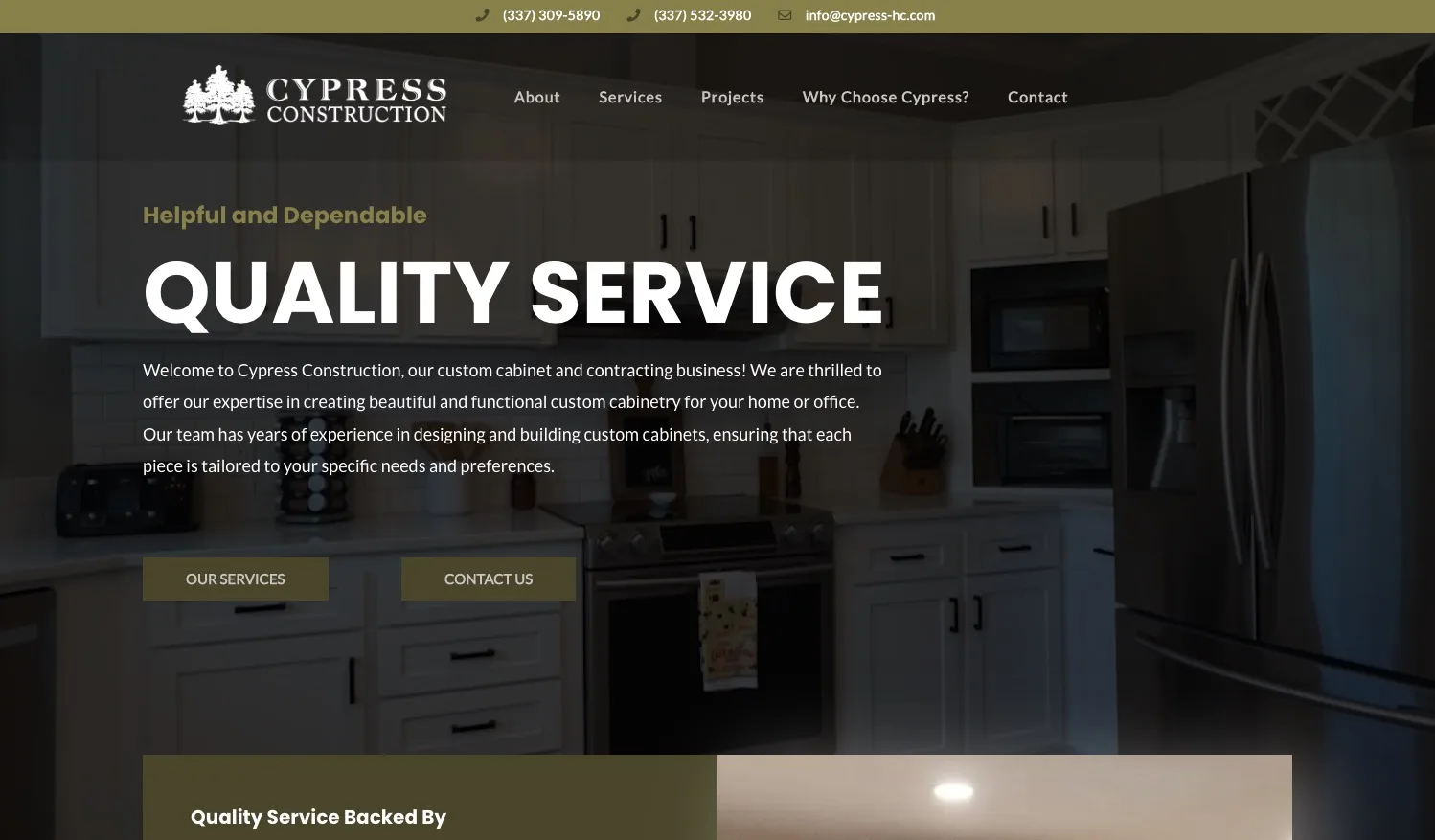 Cypress Construction | Lake Charles, LA